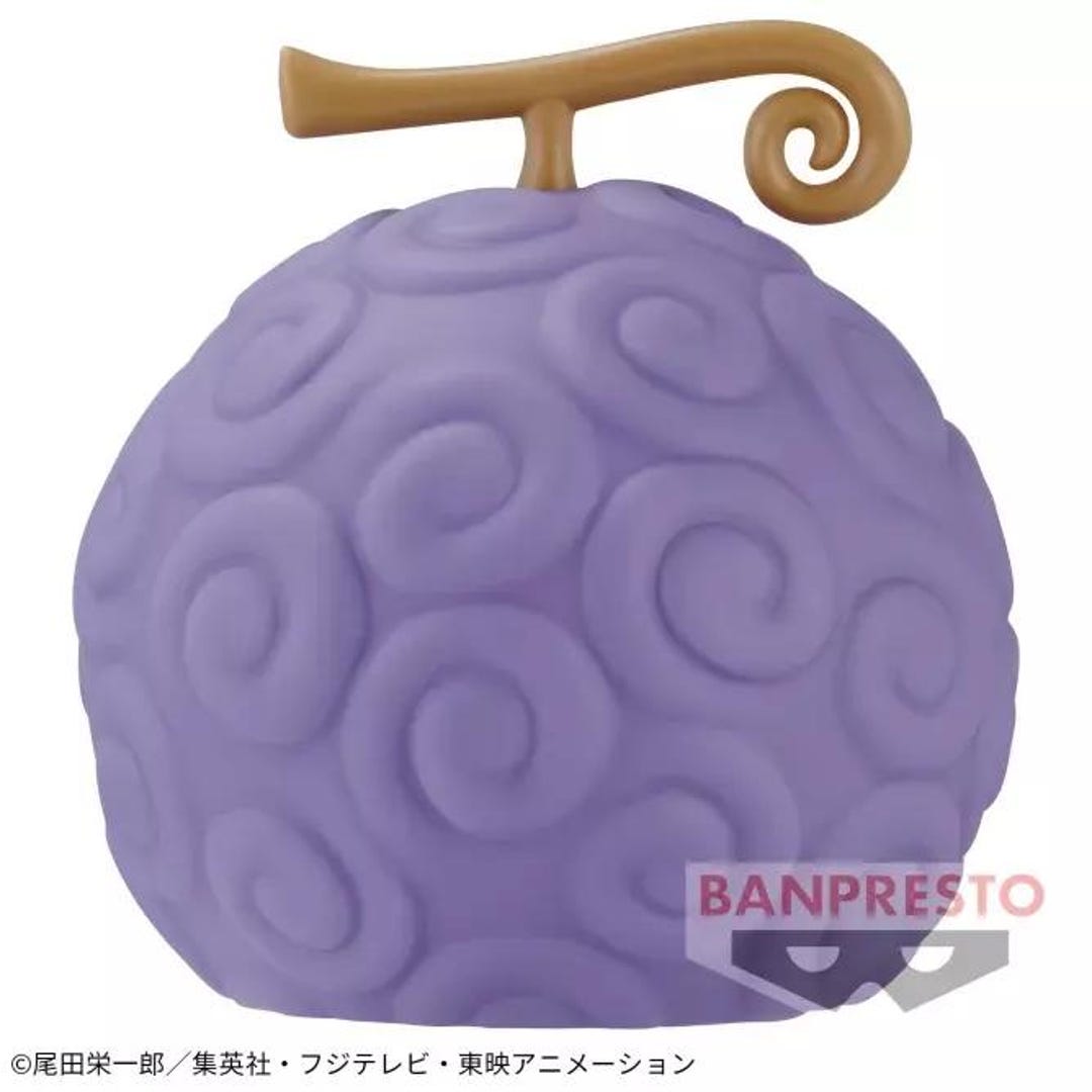 One Piece Devil Fruit Gomu Gomu Fruit LED Light Banpresto Anime Figure ...