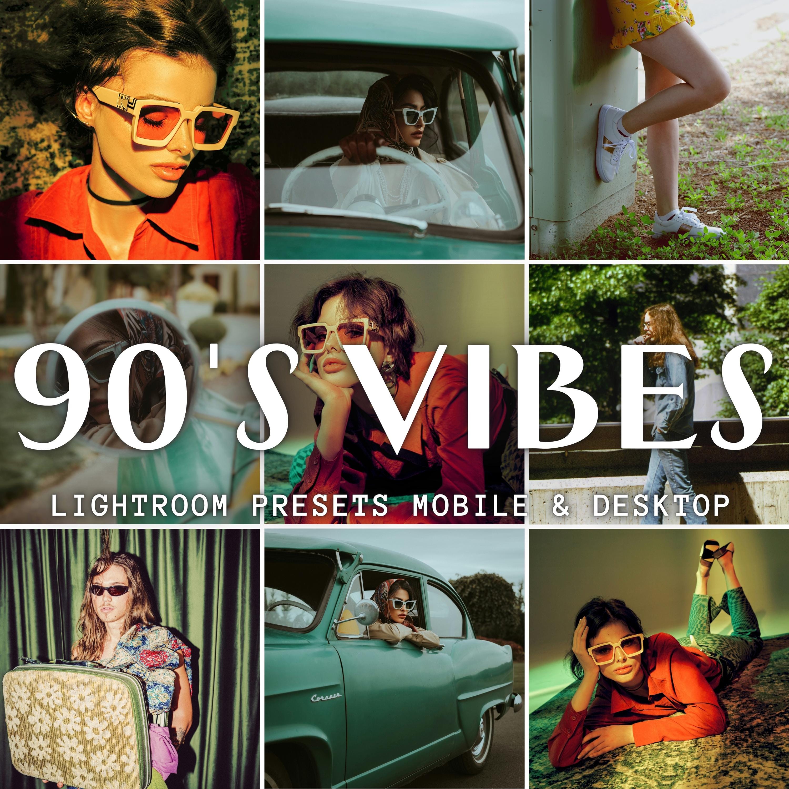 40+ 90's Vibes Premium Lightroom Presets for Mobile & Desktop Old Style ...