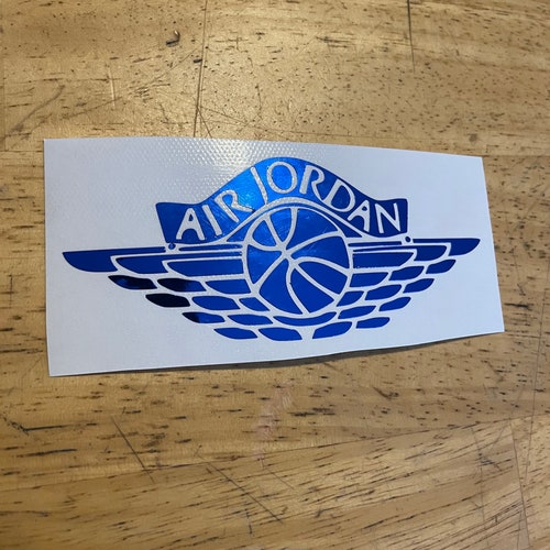 AIR JORDAN Wings Vinyl Decal Sticker Window Graphics or Magnet - Etsy