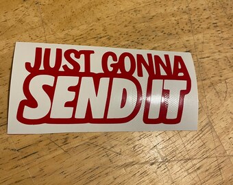 Send It Decal - Etsy