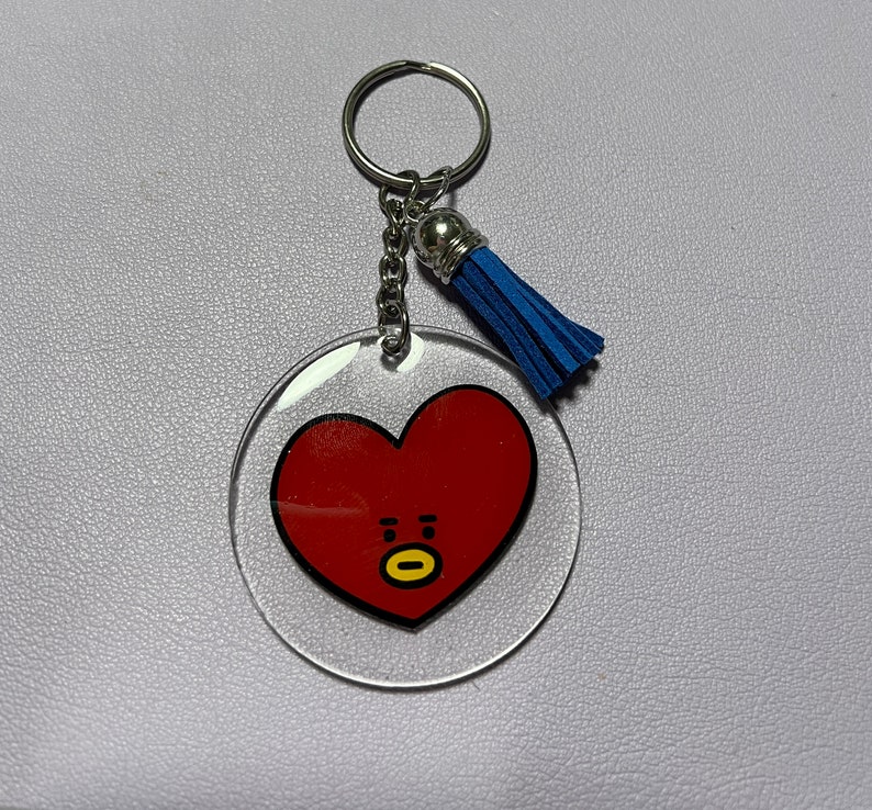 BT21 Character Keychain BTS | Etsy