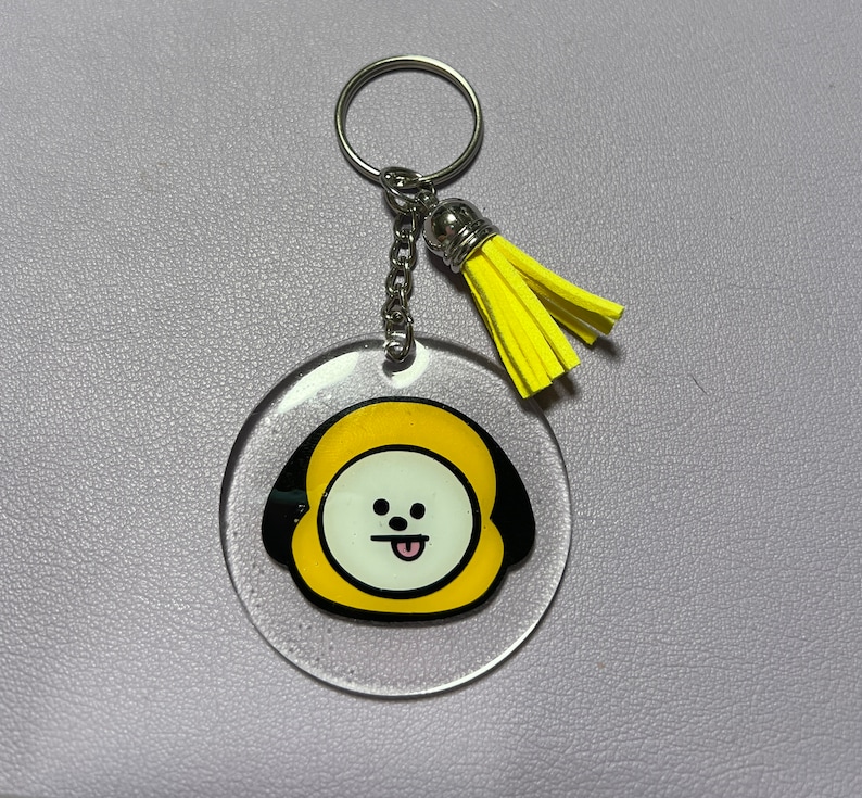 BT21 Character Keychain BTS | Etsy