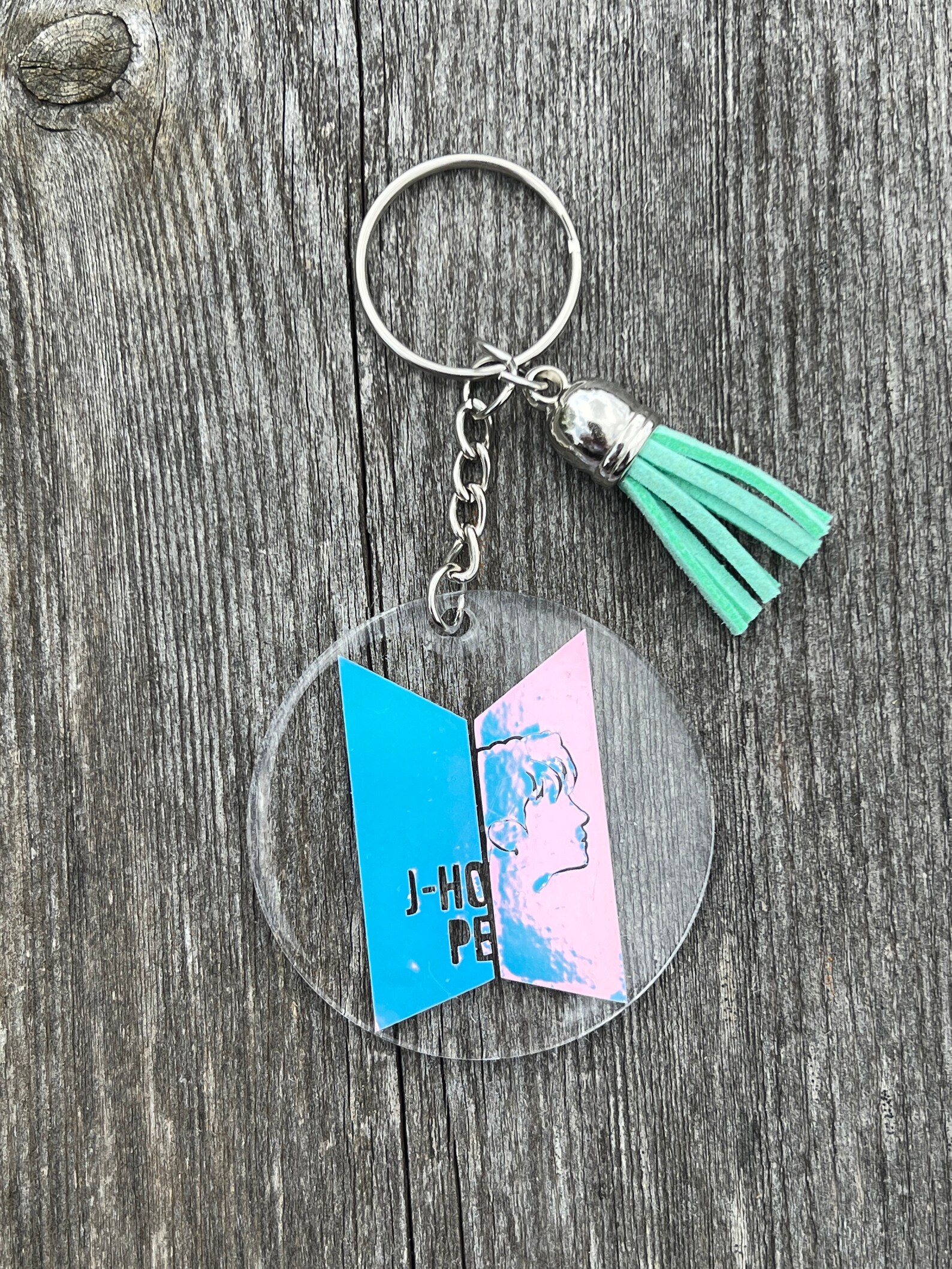 BTS Logo Keychain DISCONTINUED - Etsy