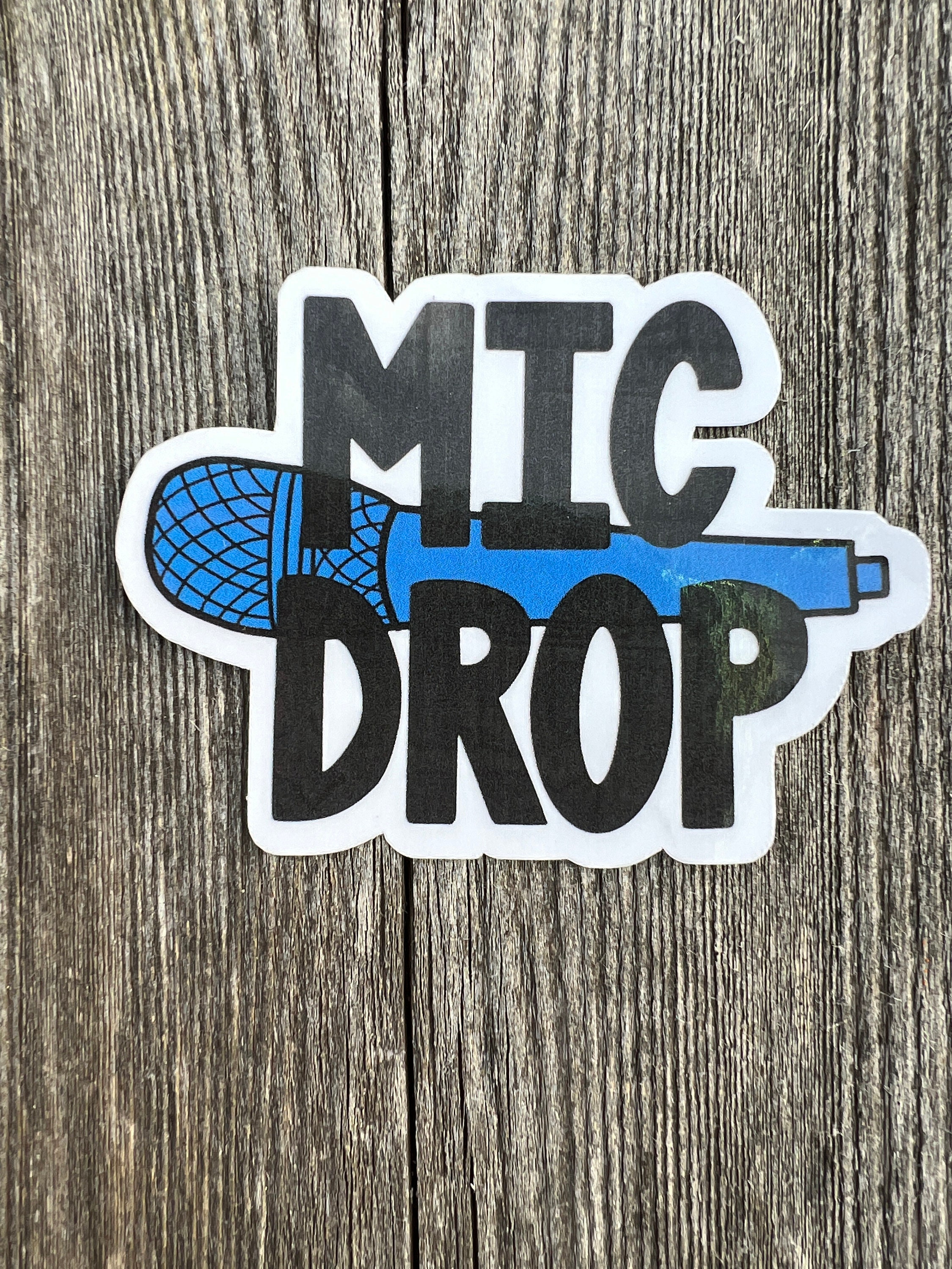 BTS Mic Drop Sticker - Microphones - Etsy