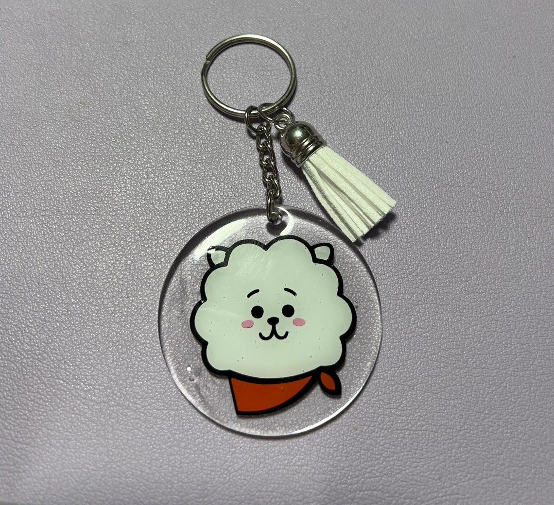 BT21 Character Keychain BTS | Etsy
