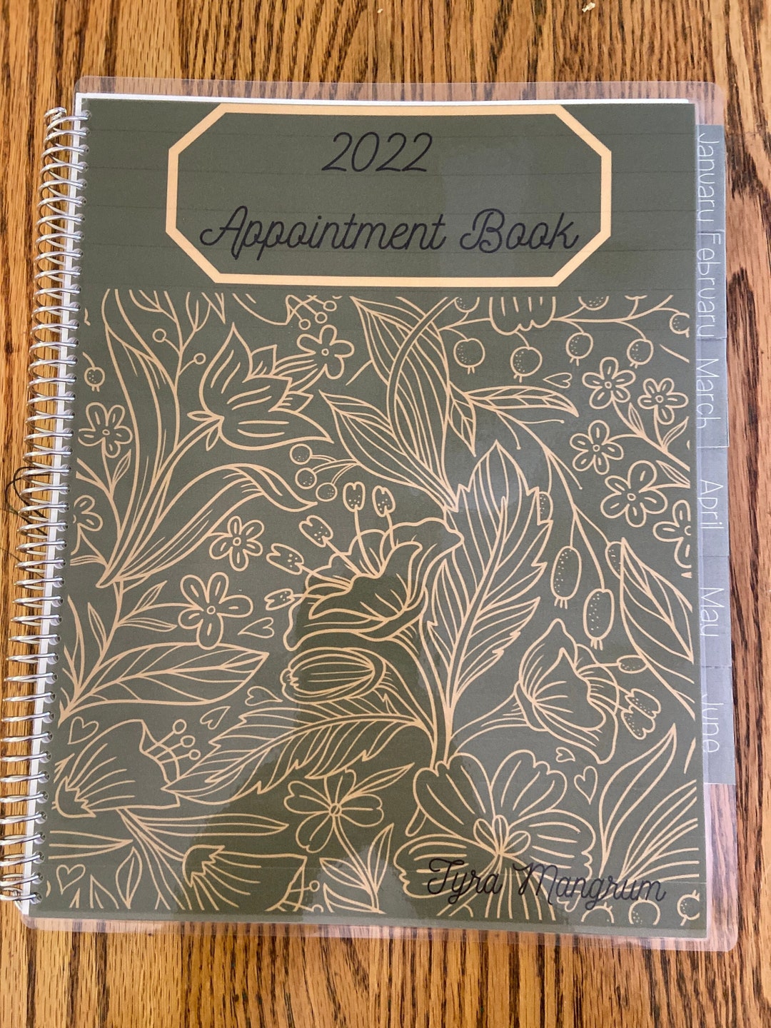 Custom Appointment Book / Timed Planner - Etsy