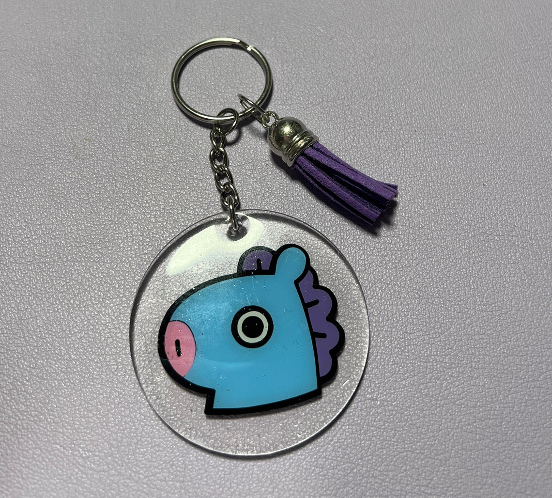 BT21 Character Keychain BTS | Etsy