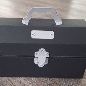 Toolbox or Tackle Box Gift Box! 3 SIZES Available in Cardstock! Unique ...