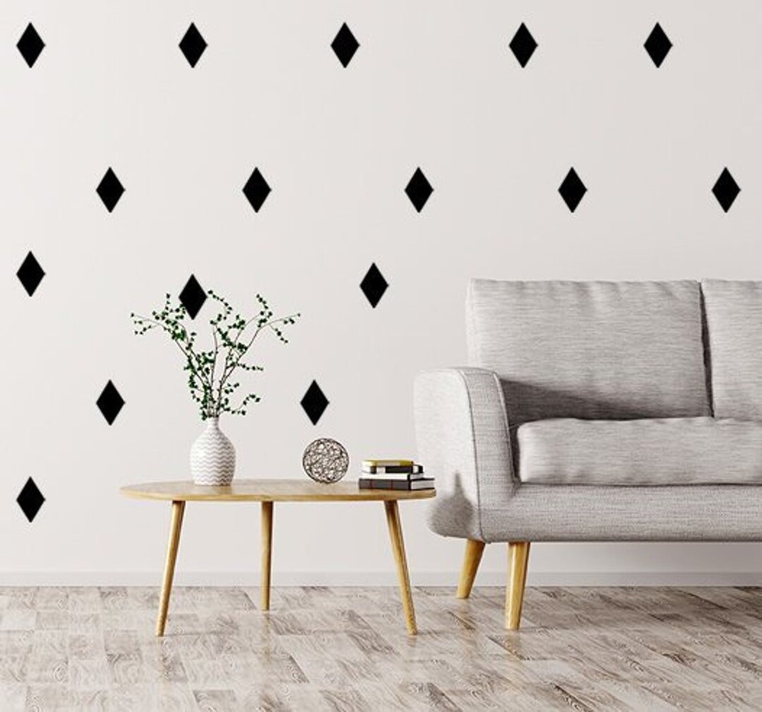 DIAMOND Wall Decals CUSTOM Mix and Match! Diamond Stickers - Amount ...