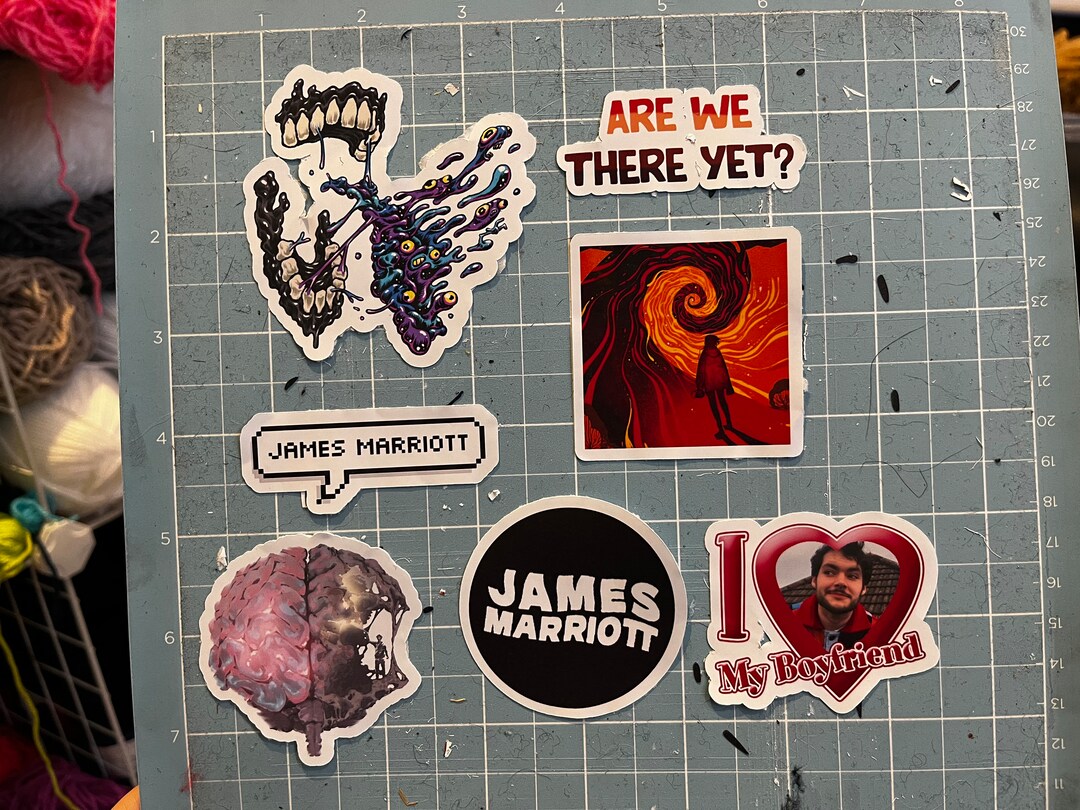 James Marriot Sticker Pack - Etsy