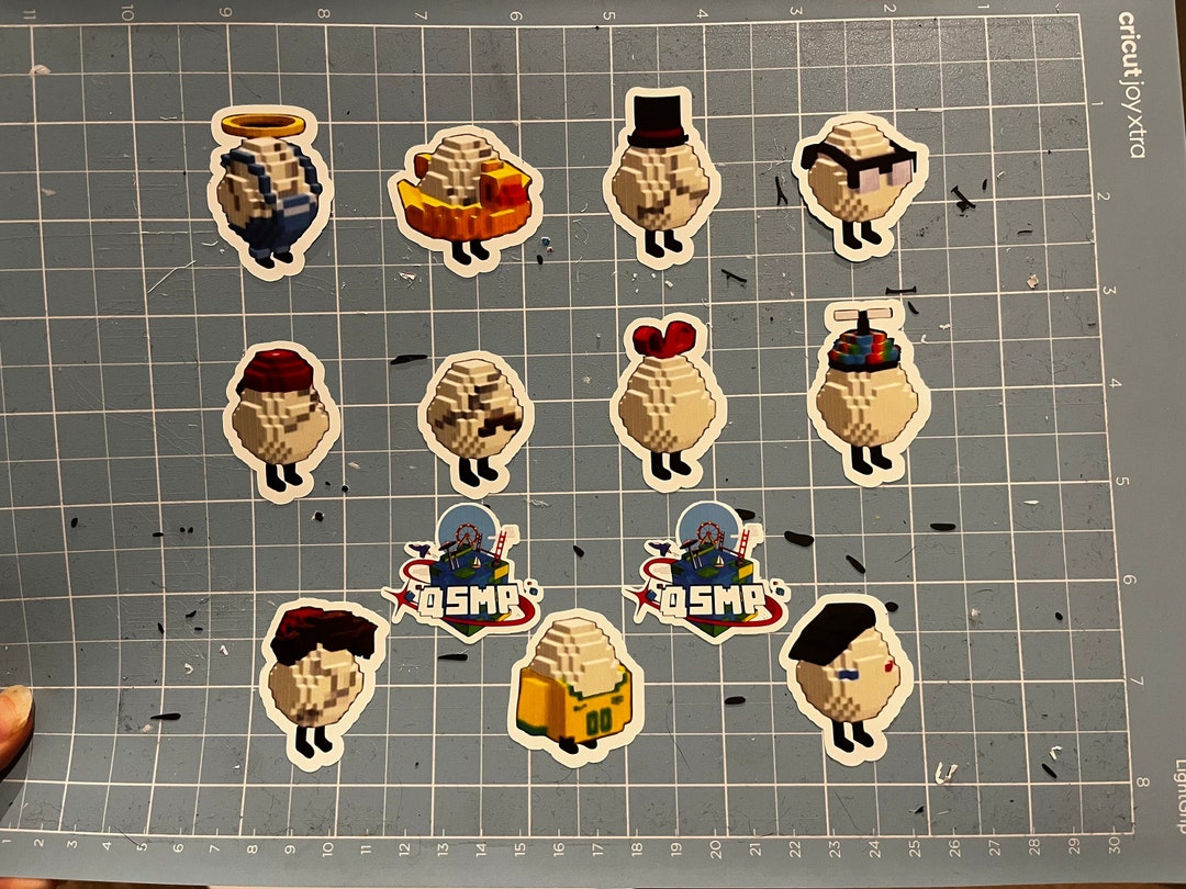 QSMP Egg Stickers - Etsy