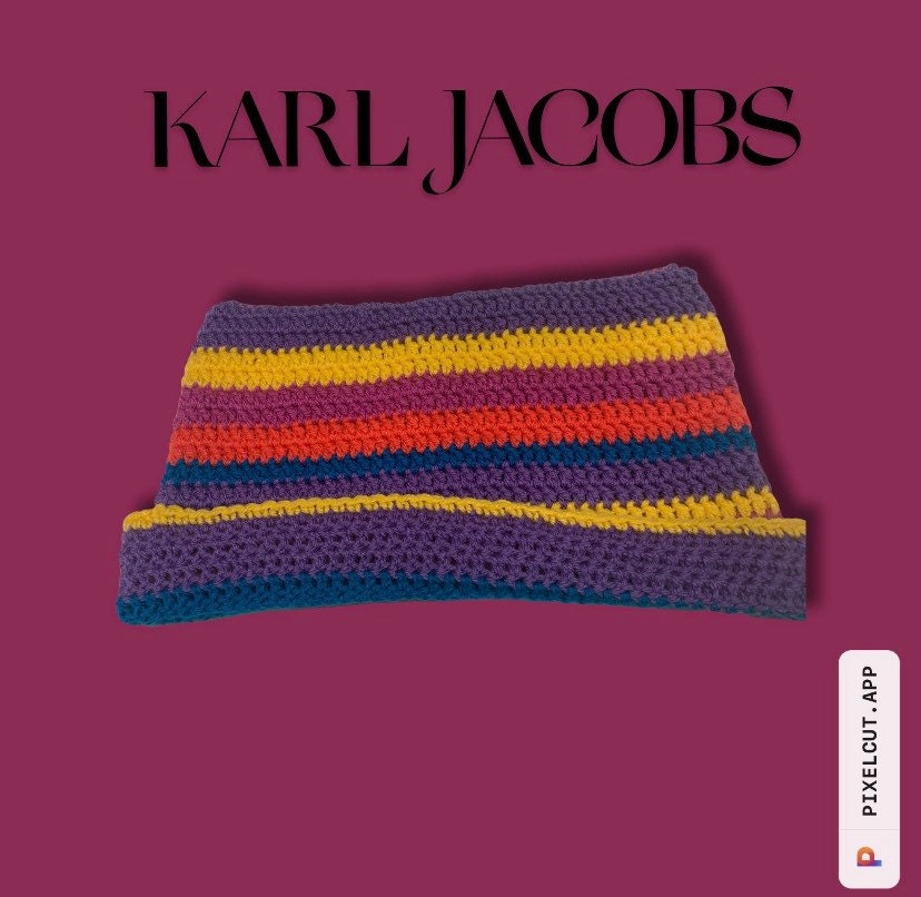 Karl Jacobs Cat Ear Beanie - Etsy