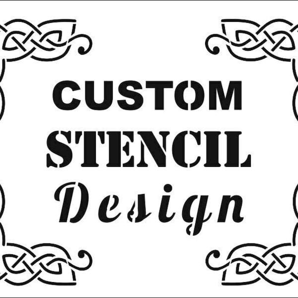 Create Your Own Stencil - Etsy