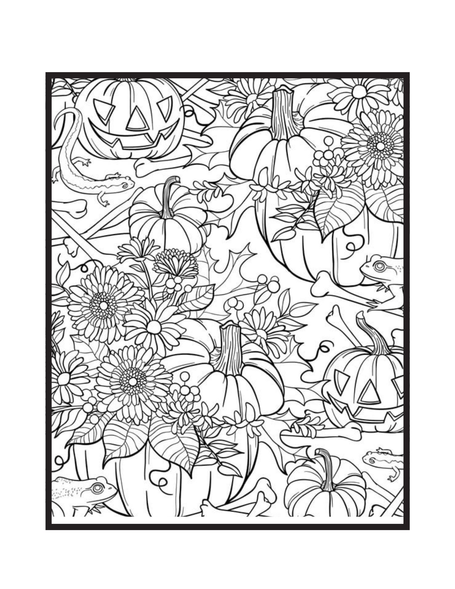 Halloween Colouring Pages for Adults, Coloring Sheets, Halloween ...