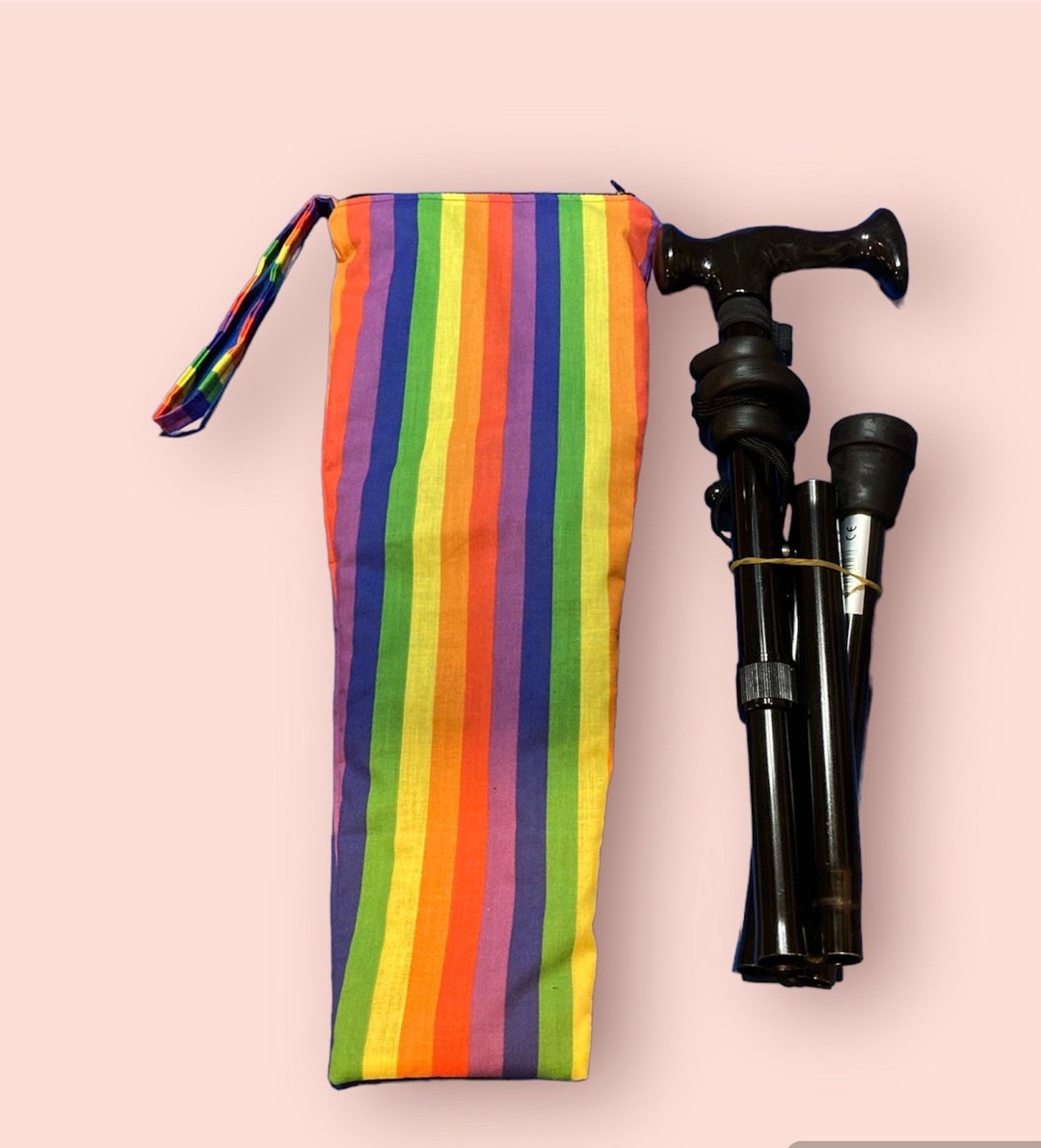 Folding Walking Stick Bag, Carry Case for Walking Stick, Washable ...