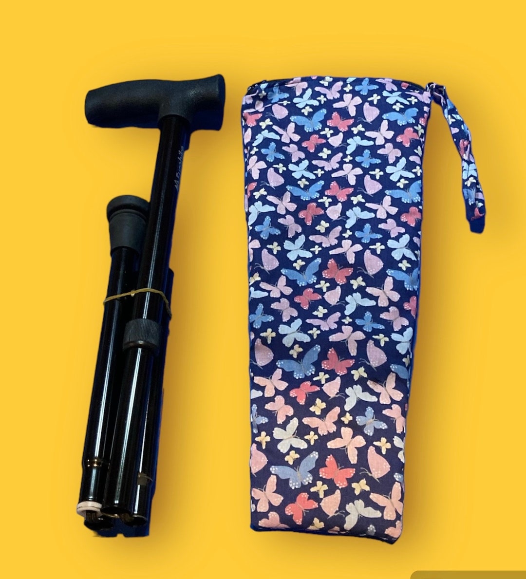 Folding Walking Stick Bag, Carry Case for Walking Stick, Washable ...