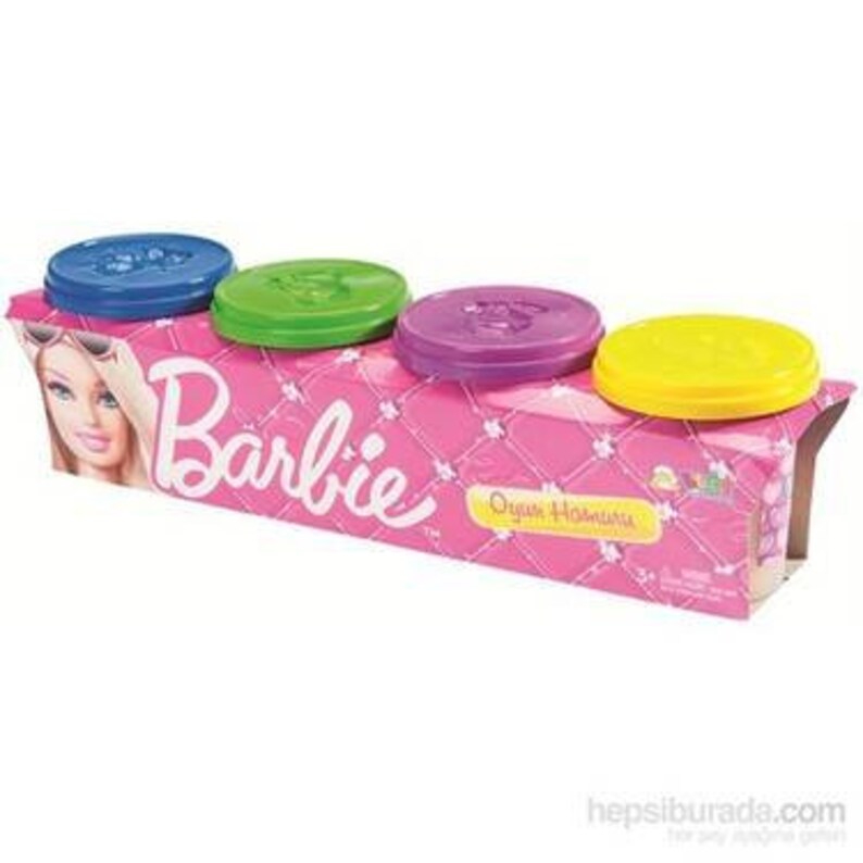 Barbie Play Dough 4-pack 4 X 100 Gr Gift for Girls - Etsy