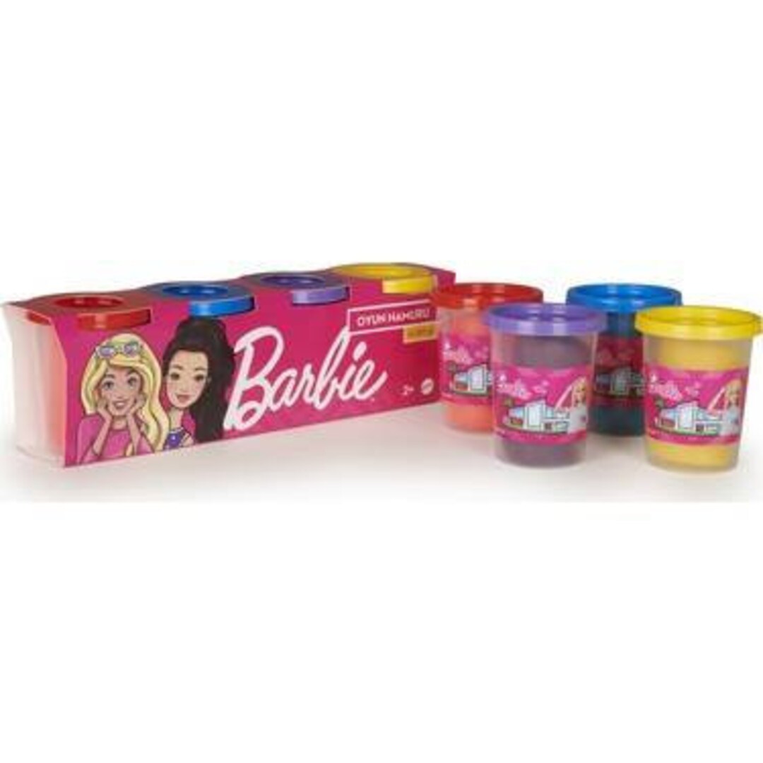 Barbie Play Dough 4-pack 4 X 100 Gr Gift for Girls - Etsy