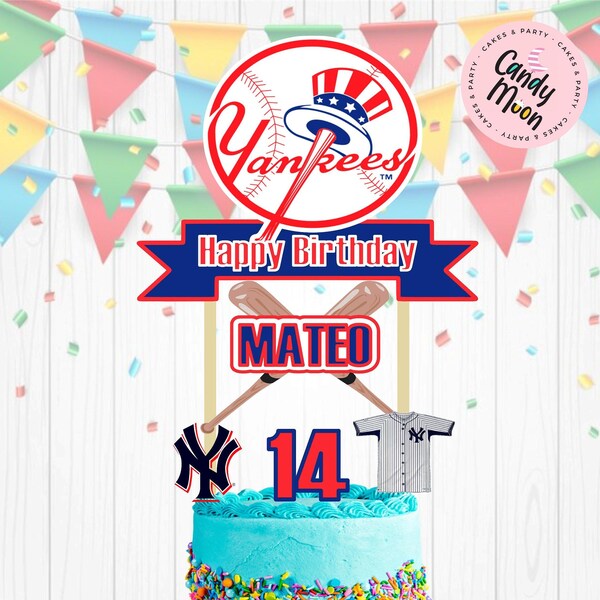 Yankee Cake Topper - Etsy