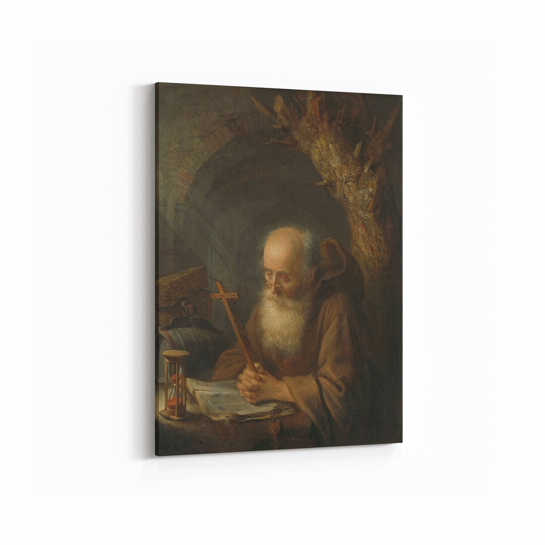 Priest Religion Famous Artwork Pastel Abstract Art Street Art on Canvas ...