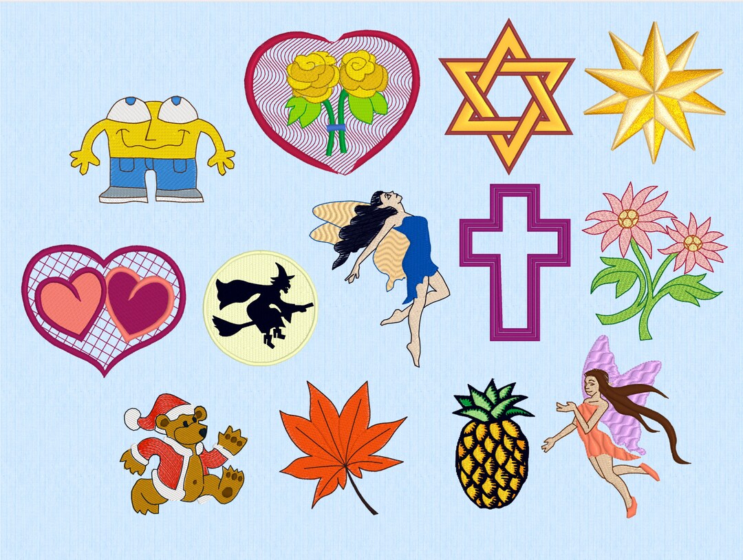 FREE 13 Sample Embroidery Design Digital Files Only Pay - Etsy