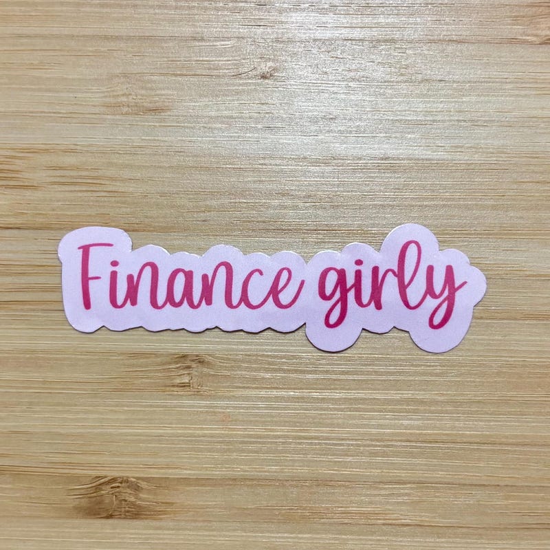 Finance Stickers - Etsy
