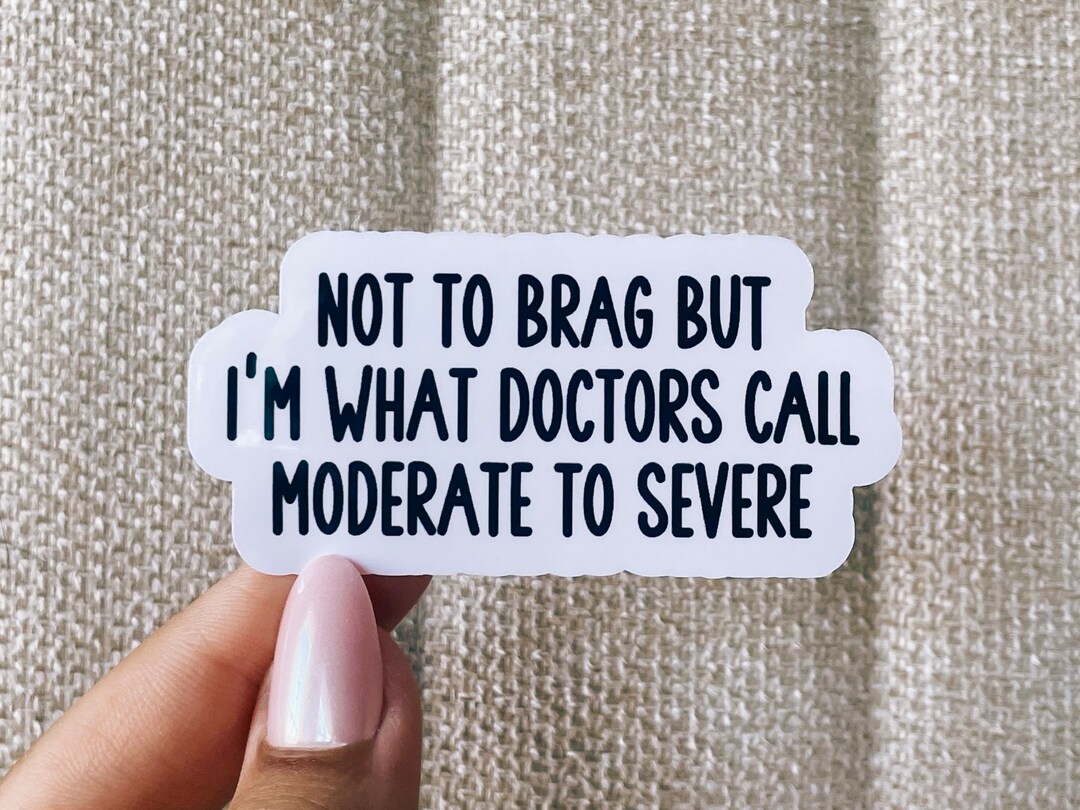 Not to Brag but Sticker, Cool Stickers, Sarcastic Stickers, Funny ...