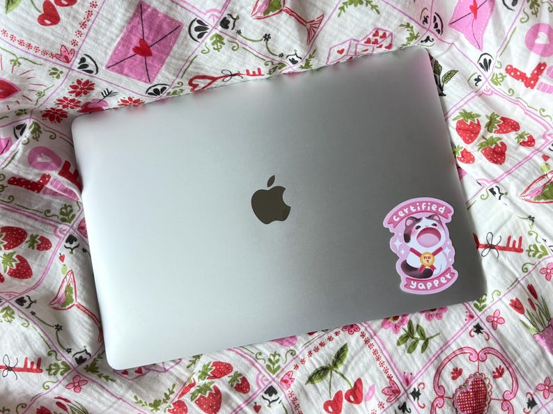 Certified Yapper Sticker, Cool Stickers, Kawaii Stickers, Funny ...