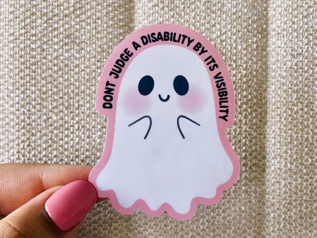 Don't Judge a Disability Sticker, Cool Stickers, Disability Sticker ...