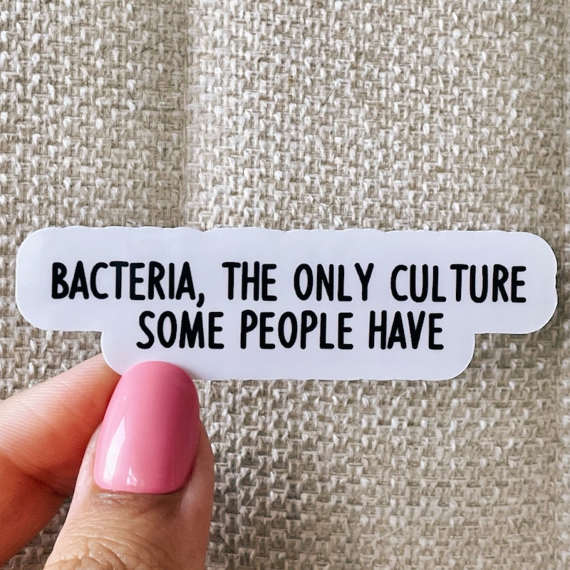Funny Bacteria Stickers - Etsy