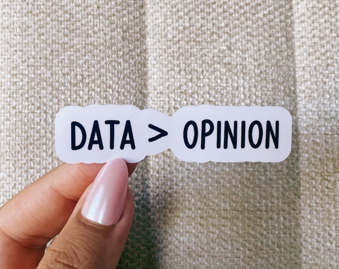 Nice Story Show Me the Data Sticker Funny Tech Programmer Software ...