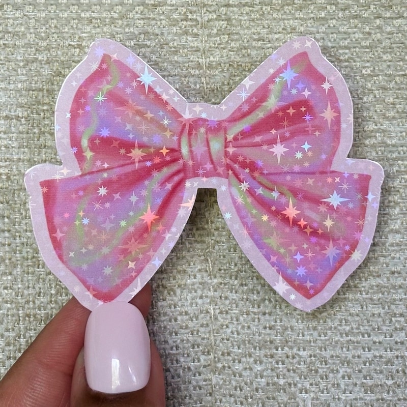 Bow Stickers - Etsy