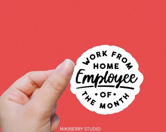 Work From Home Stickers - Etsy