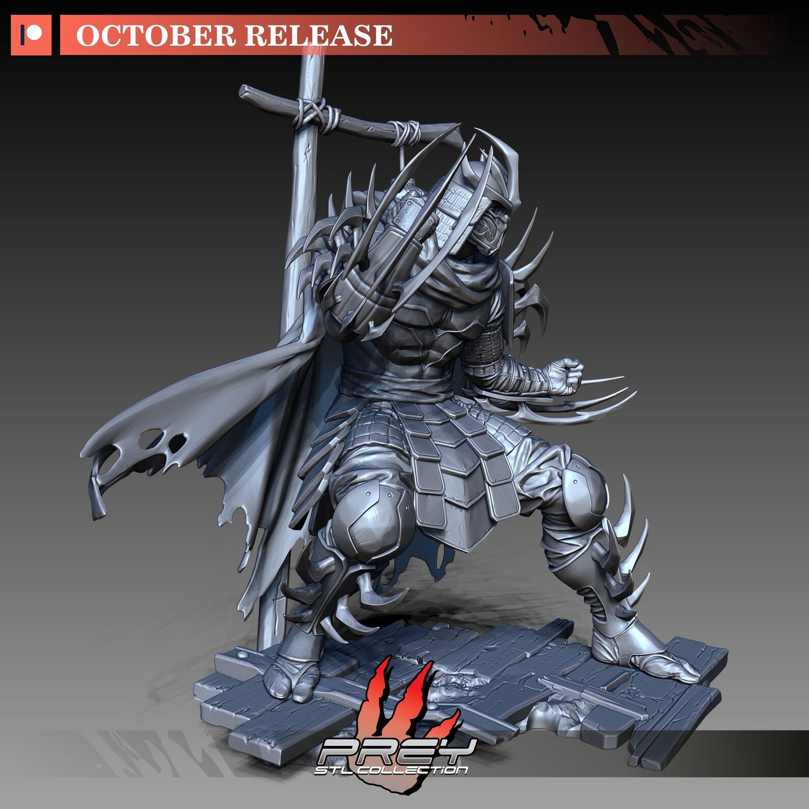 Super Shredder Display Figure - Etsy