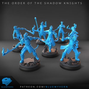 Bluewyvern: Shadowknights - Etsy