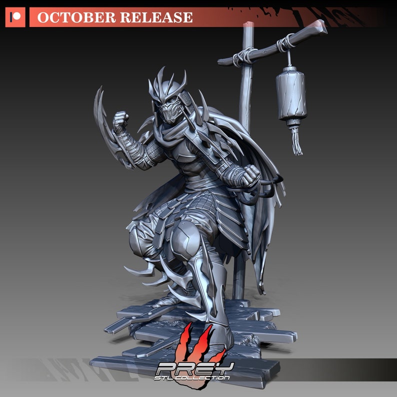 Super Shredder Display Figure - Etsy