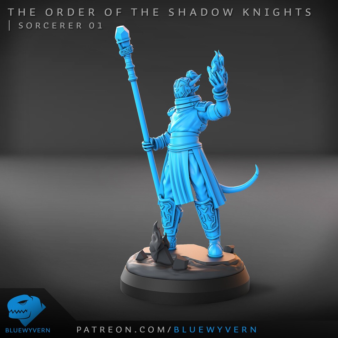 Bluewyvern: Shadowknights - Etsy