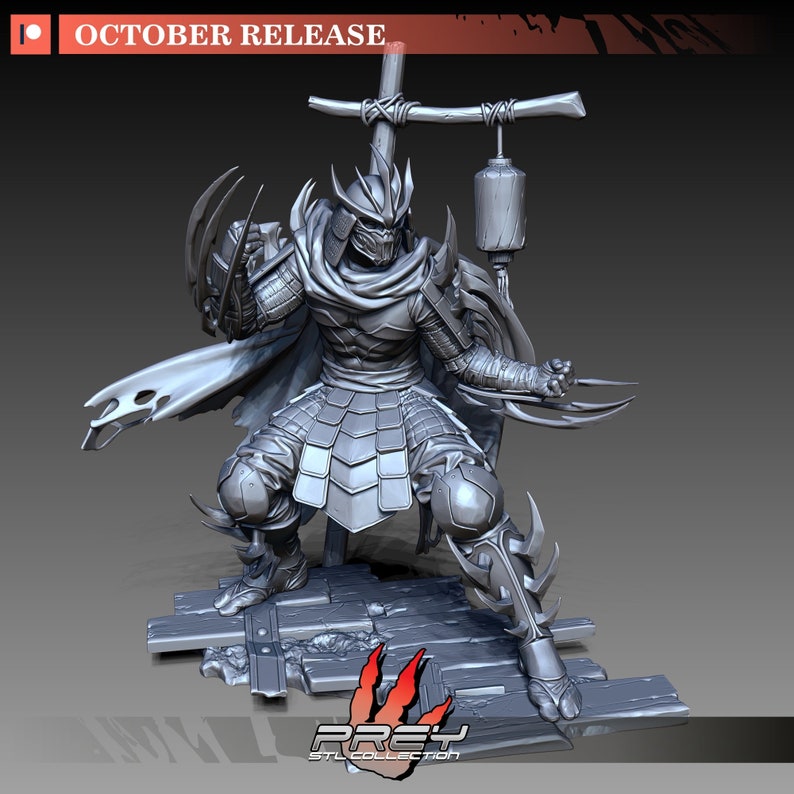 Super Shredder Display Figure - Etsy