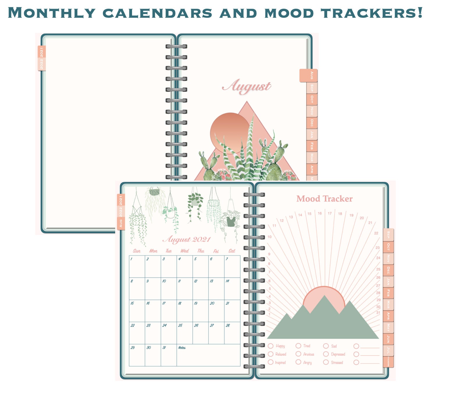 Perfect 2021-2022 Digital Planner for Wellness! (goodnotes Planner ...