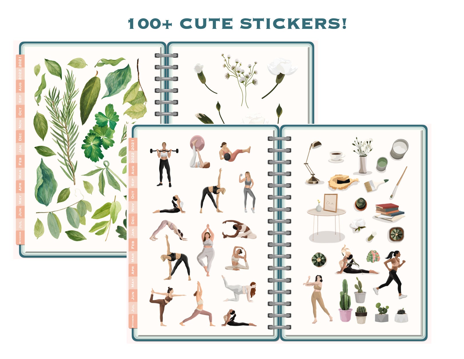 Perfect 2021-2022 Digital Planner for Wellness! (goodnotes Planner ...