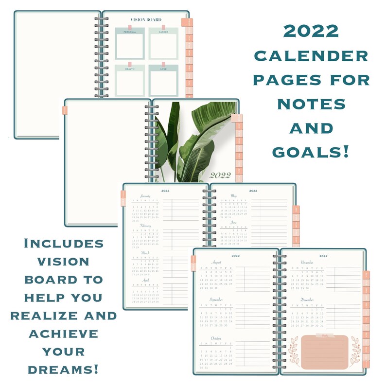 Perfect 2022 Digital Planner for Wellness! (goodnotes Planner ...