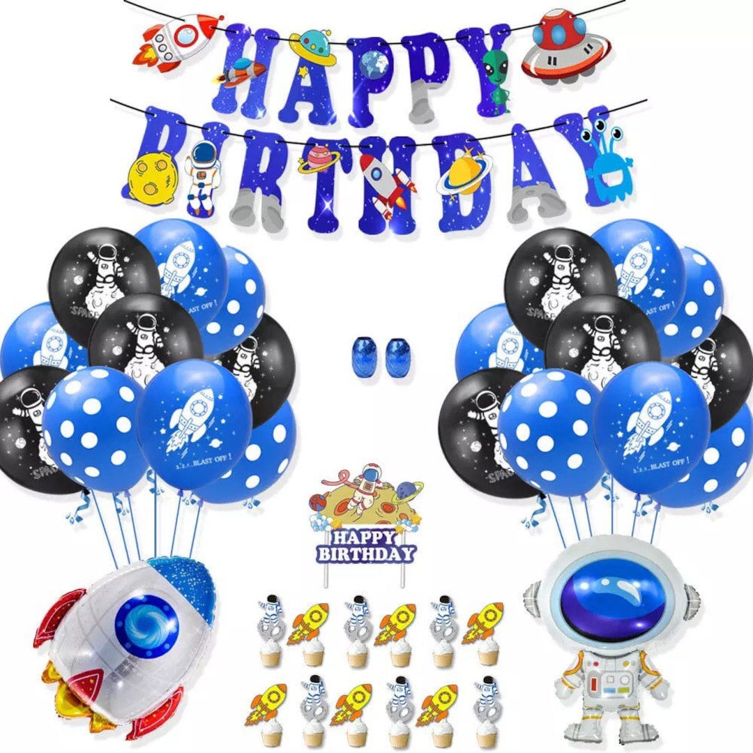 Outer Space Birthday Party Decorations - Etsy