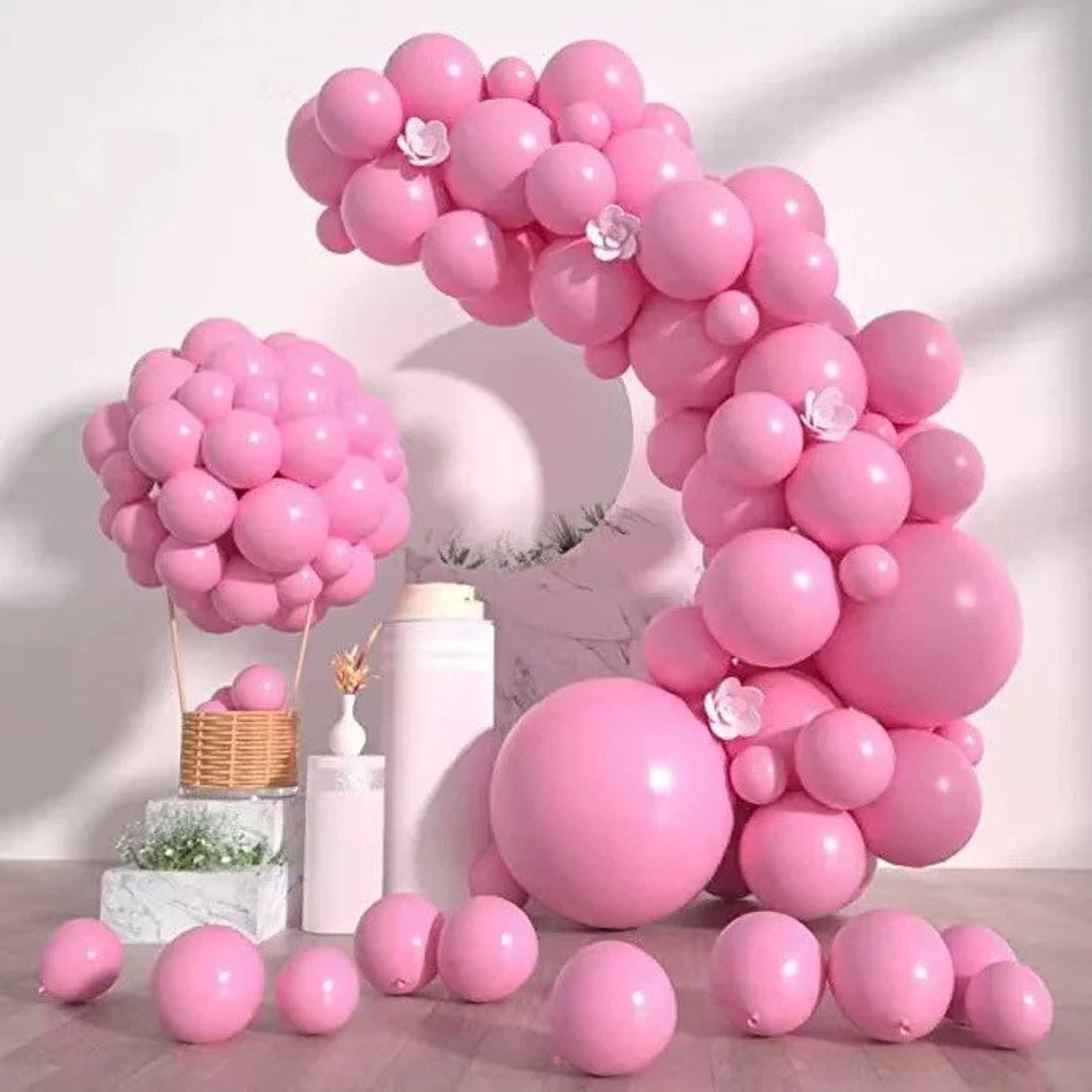 Bubble Gum Pink Balloons Garland 18”12”9” 5” - Etsy