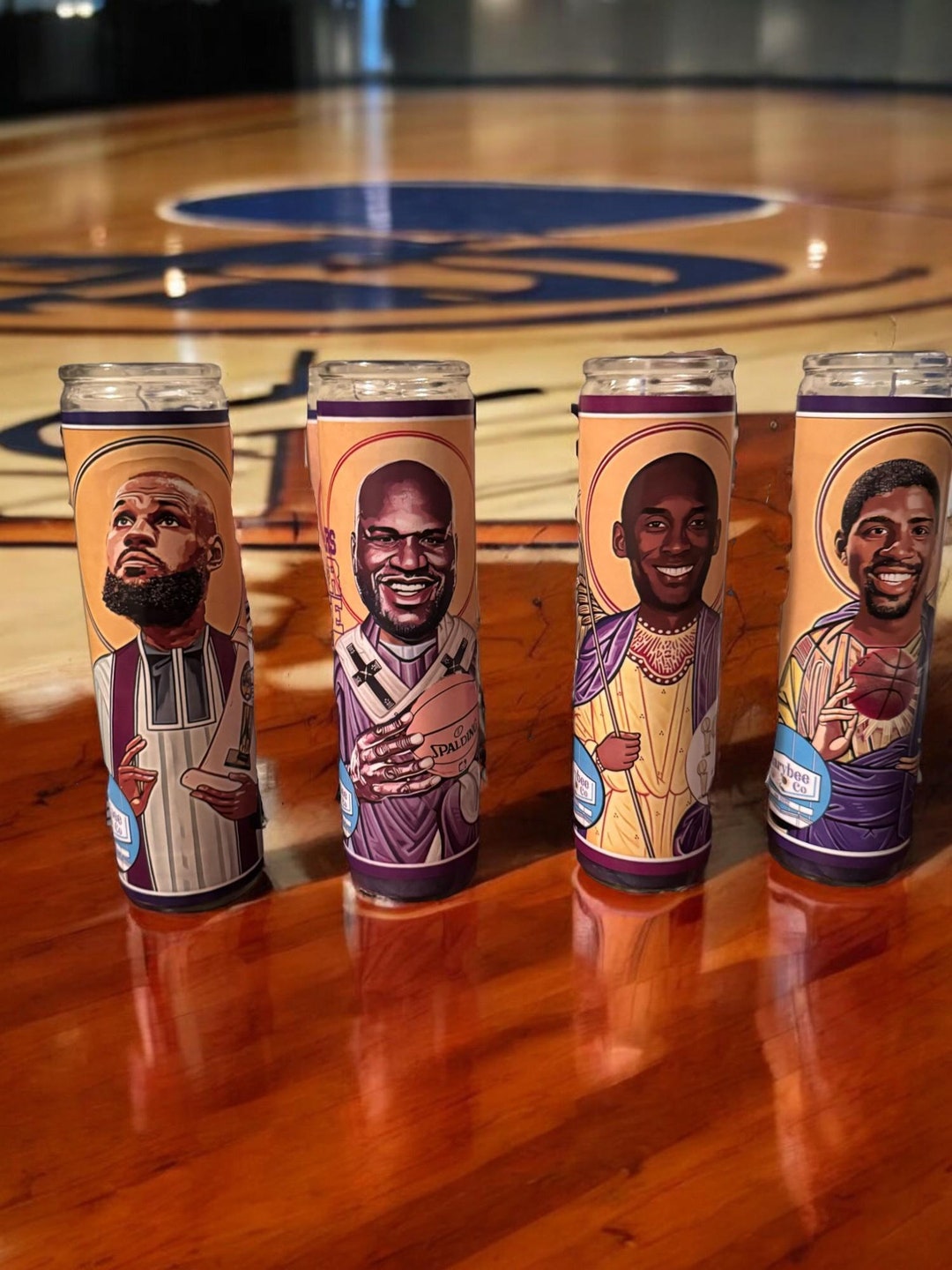 Lakers Legend Player Prayer Candles – Shaq, Lebron, Magic and More - Etsy