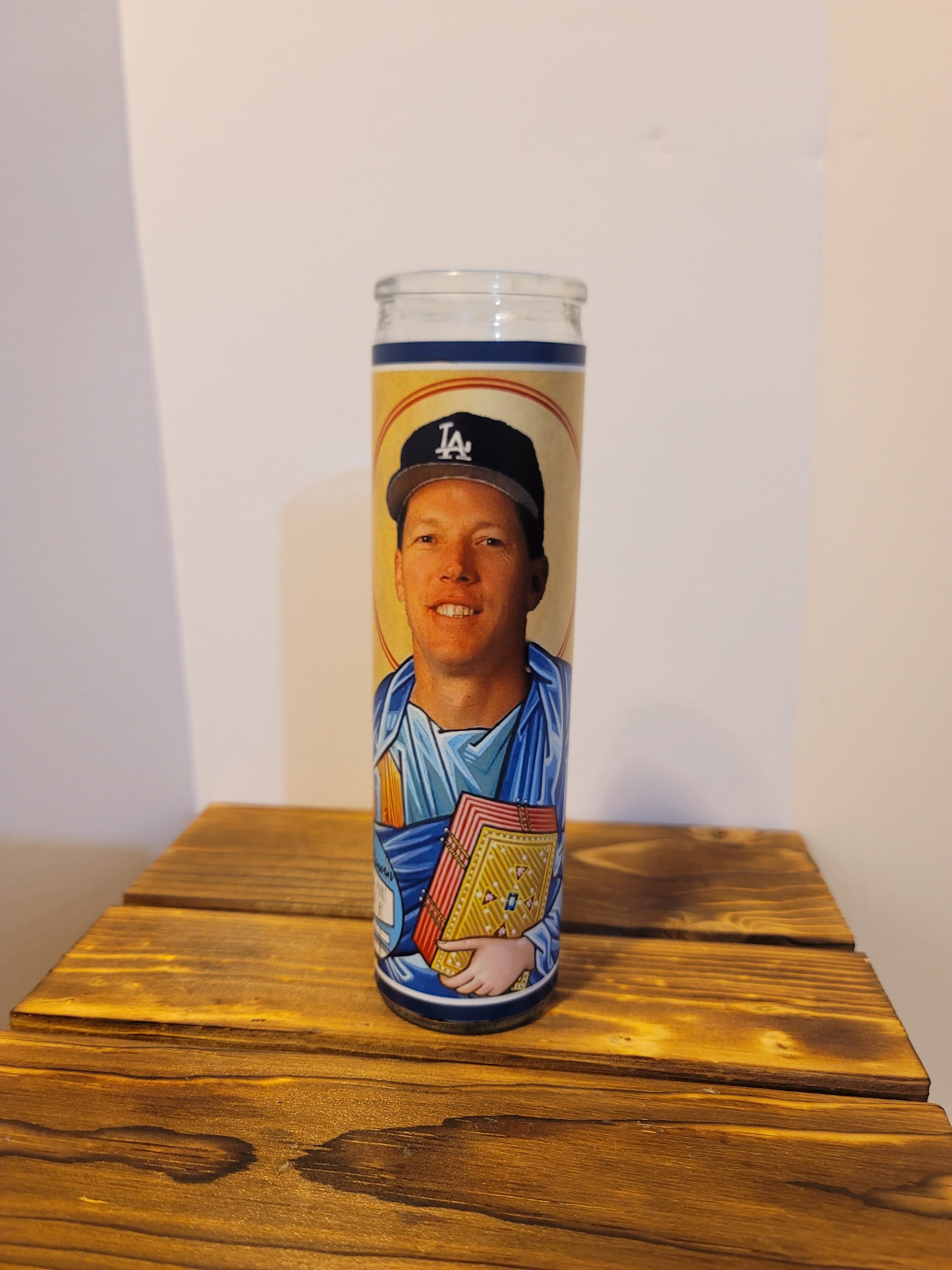 Dodgers Prayer Candles Legends Edition - Etsy