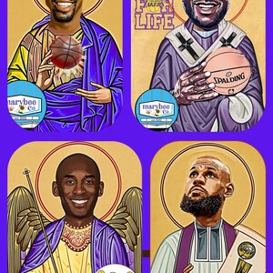 Lakers Legend Player Prayer Candles – Shaq, Lebron, Magic and More - Etsy
