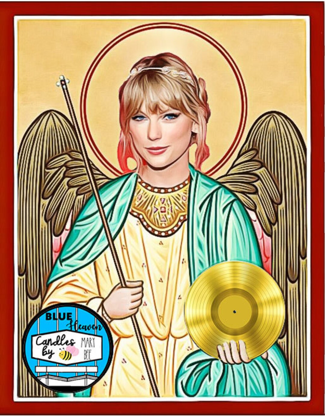 Taylor FEARLESS Swift Prayer Candle - Etsy