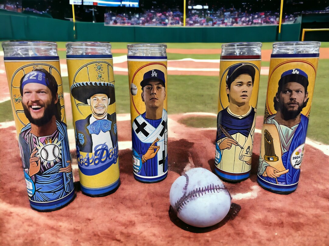 2024-dodgers Player Prayer Candles Pitcher & Catchers - Etsy