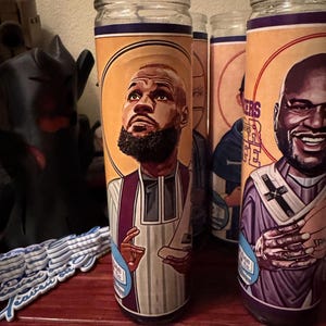 Lakers Legend Player Prayer Candles – Shaq, Lebron, Magic and More - Etsy