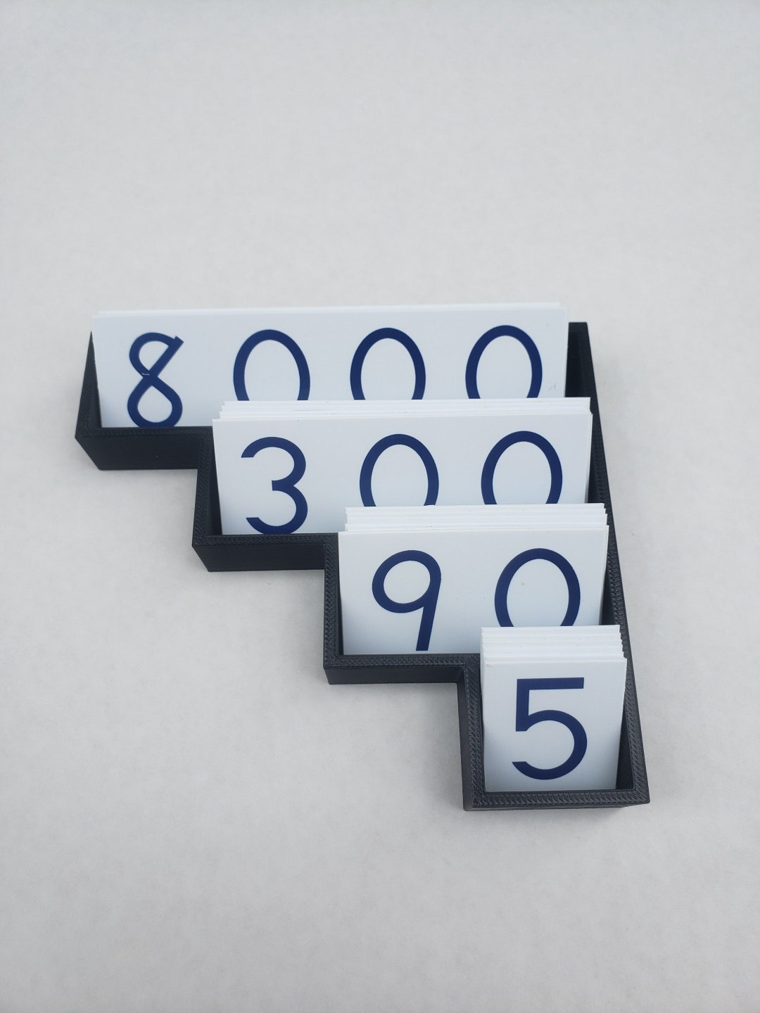 Place Value Card Tray - Etsy